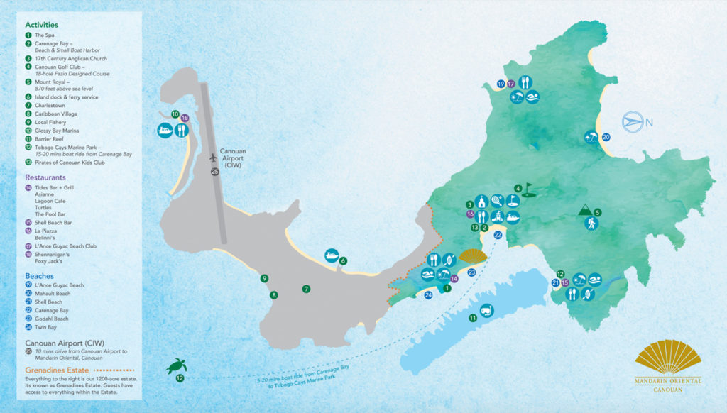 Mandarin Oriental Canouan – o máximo da elegância no Caribe